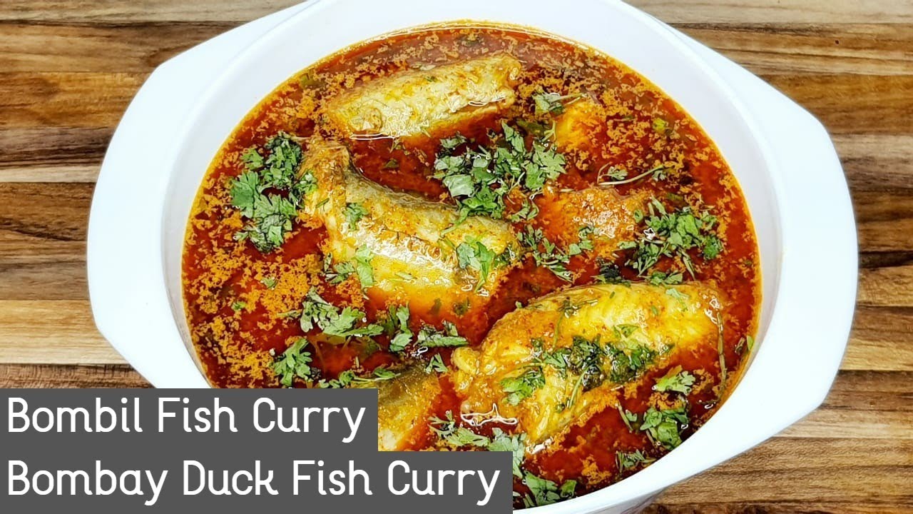 Bombay Duck Fish Curry| Bombil Fish Curry CKP Style| Ambat Tikhat ...