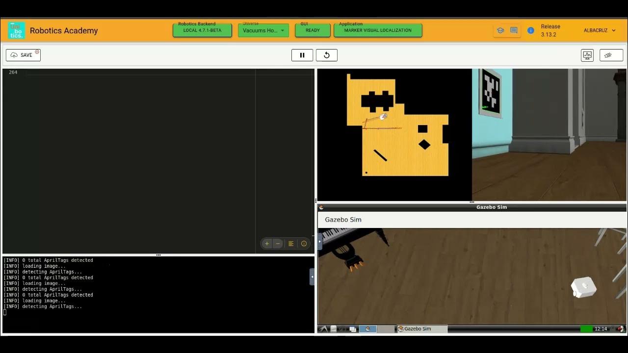 Marker based visual localization - YouTube