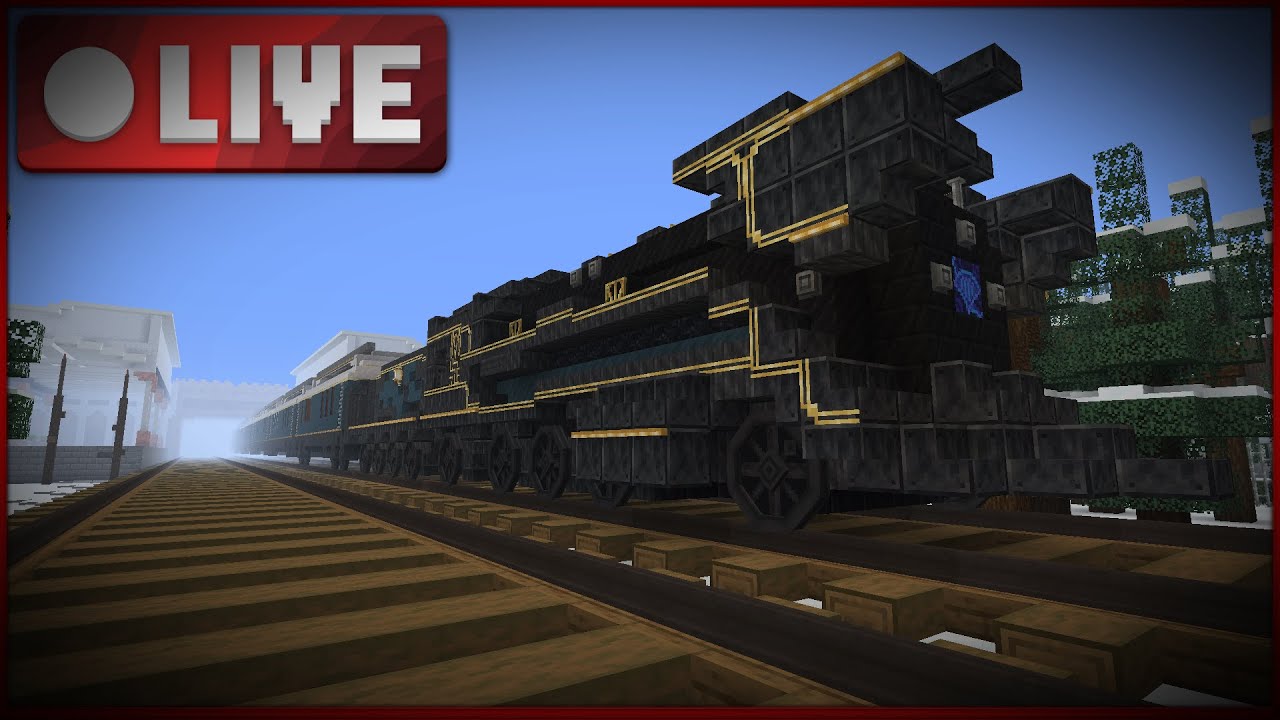 Playing Doctor4t's New Train Mod! LIVE - YouTube