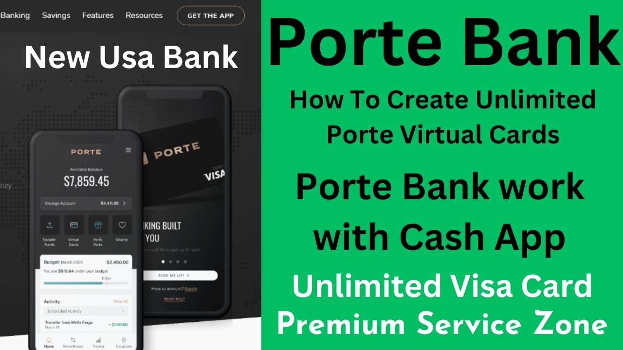 How To Create Unlimited Porte Bank Virtual Card | Unlimited VCC | Porte ...