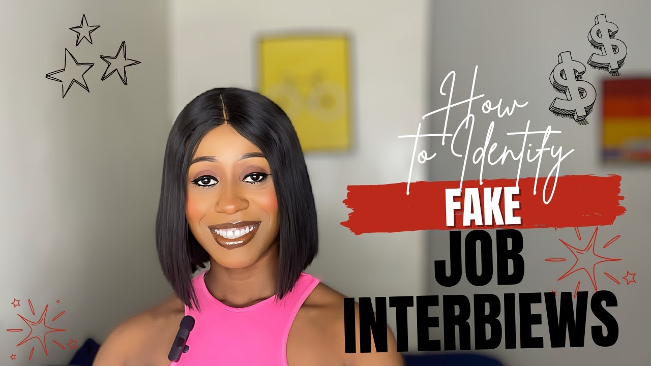 Fake Job Interviews + How to stay safe - YouTube