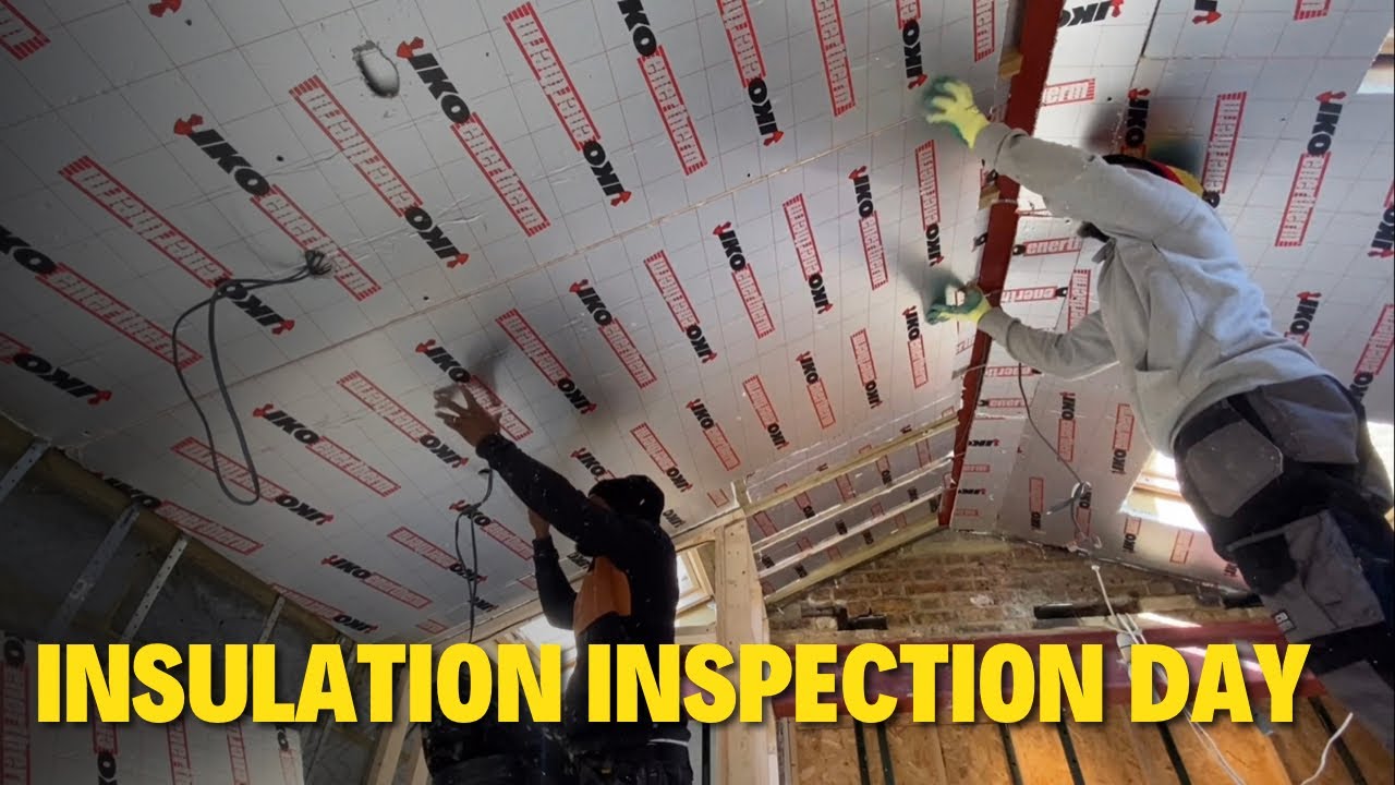 London extension build - Ep 46 - insulation inspection and finishing ...