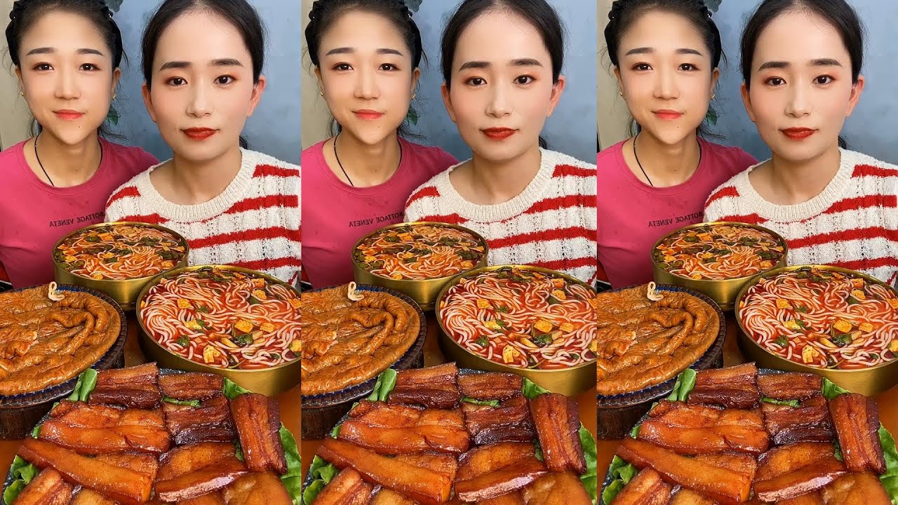 ASMR MUKBANG EATING SHOW | Eat normally without wasting food EP019 ...