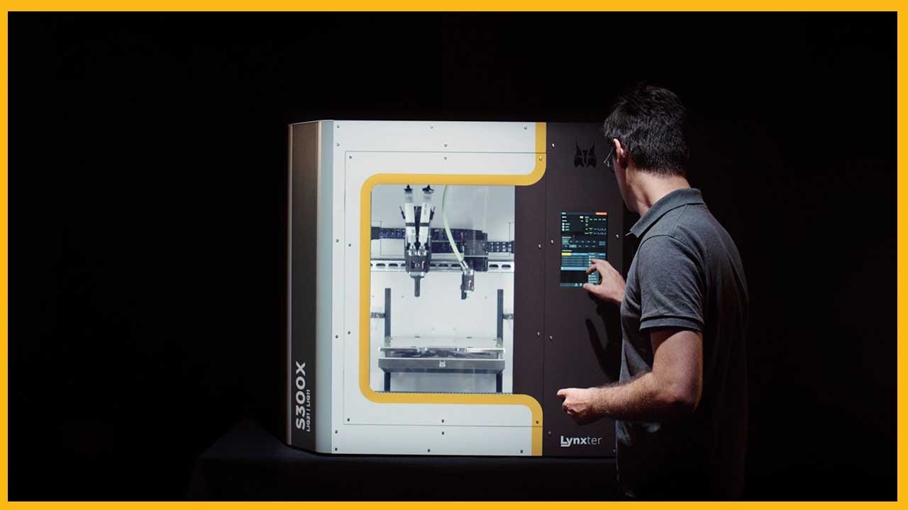 Introducing Lynxter S300X - LIQ21 | LIQ11, The first IDEX Silicone 3D ...
