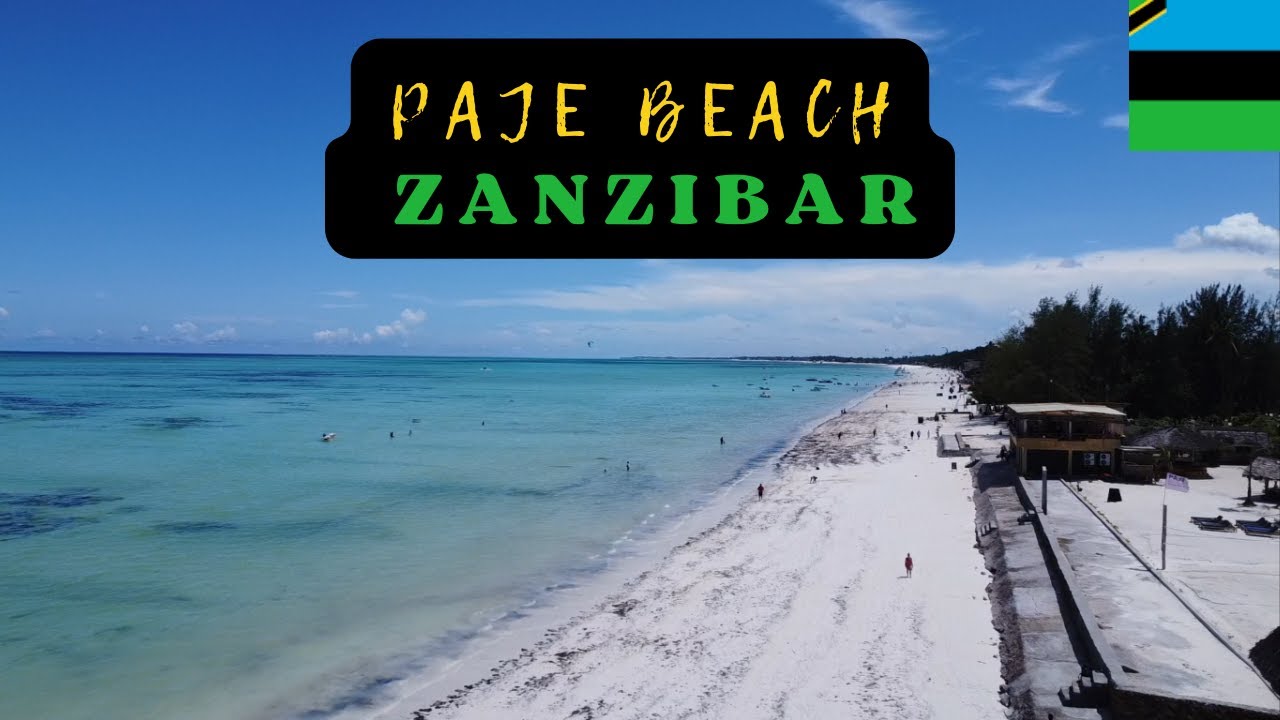 Paje Beach and walk around town | Paje, Zanzibar 🇹🇿 - YouTube
