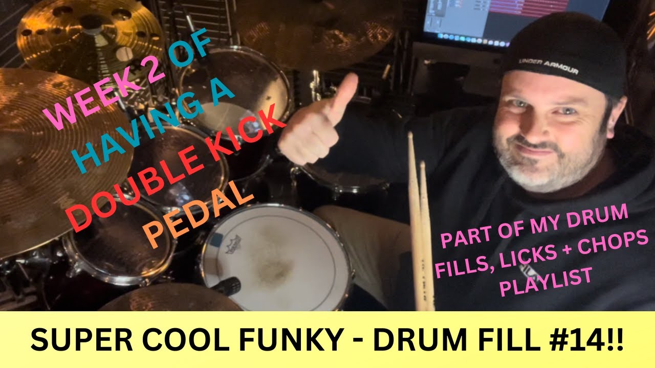 Super Cool Funky Drum Fill - Drumless Track - YouTube