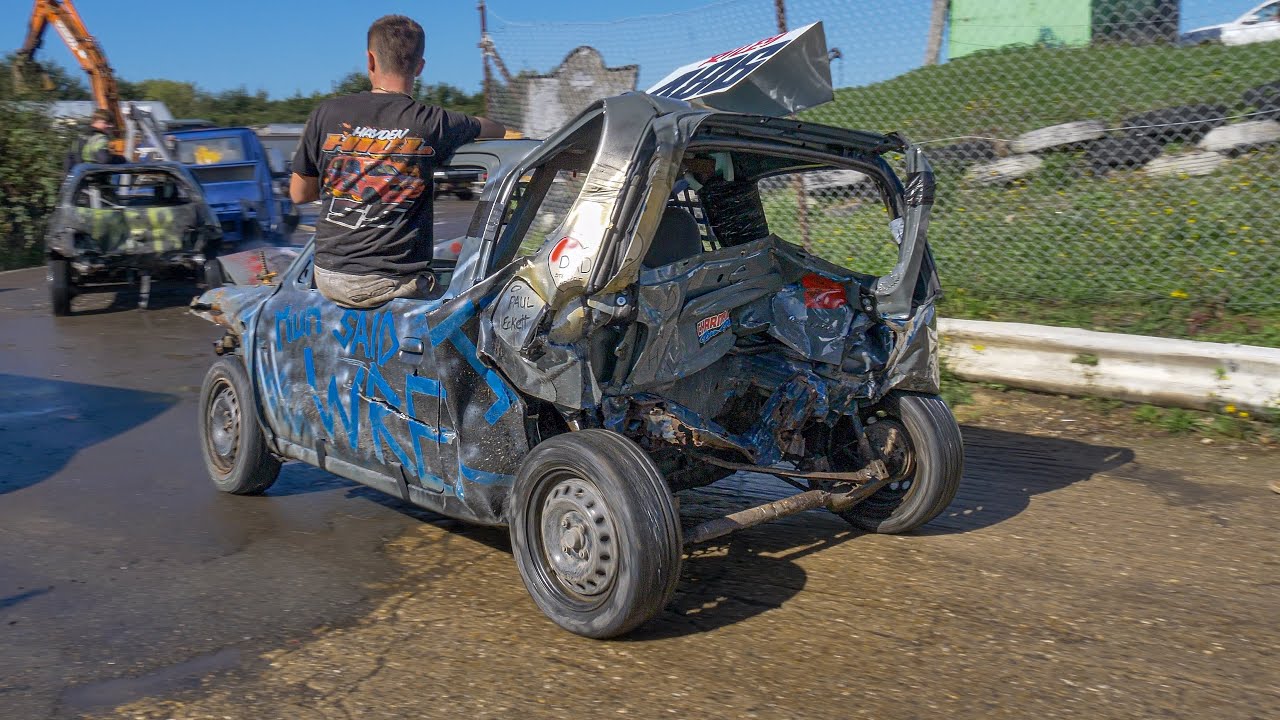 Junior Bangers Angmering Raceway 02/10/2022 - YouTube