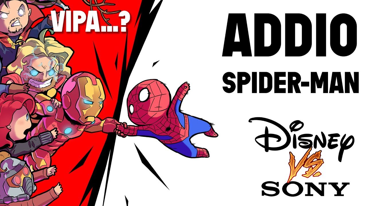 ADDIO SPIDERMAN! - Disegno di addio DISNEY vs SONY - VIPA 04 🐱 ...