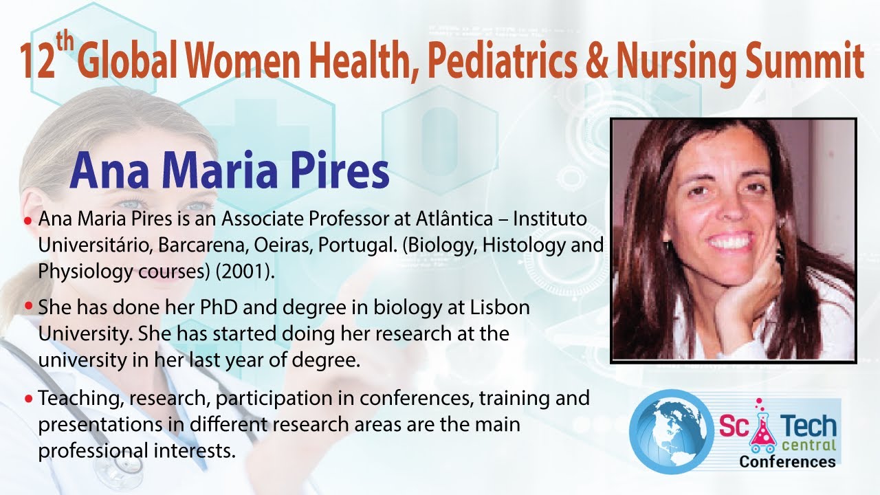 Ana Maria Pires | Atlantica – University Institute | Portugal | SciTech ...