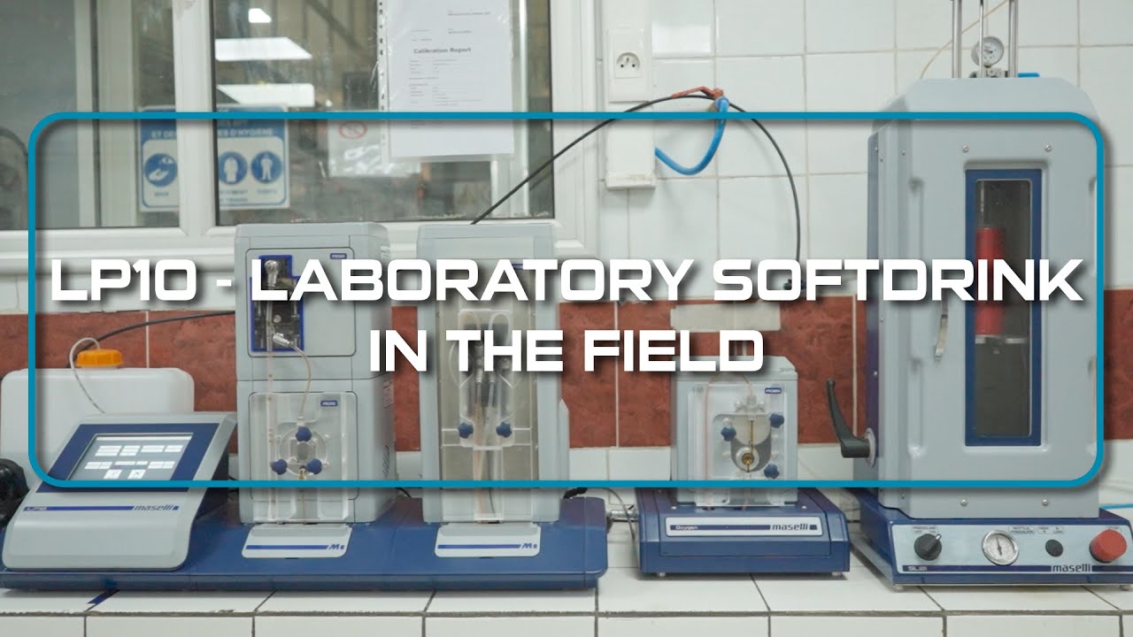 Maselli LP10 in the field | Laboratory Soft Drink Analysis System - YouTube