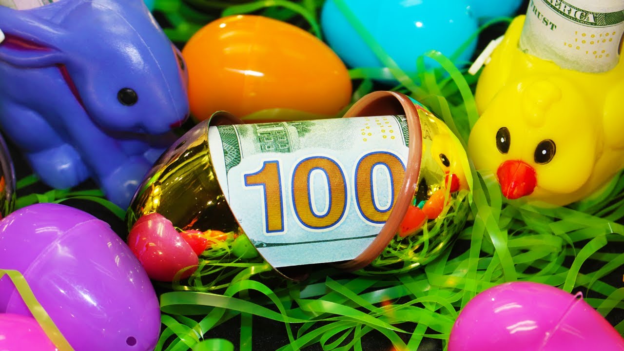 $100 MYSTERY EASTER EGG CLAW MACHINE!!! - YouTube