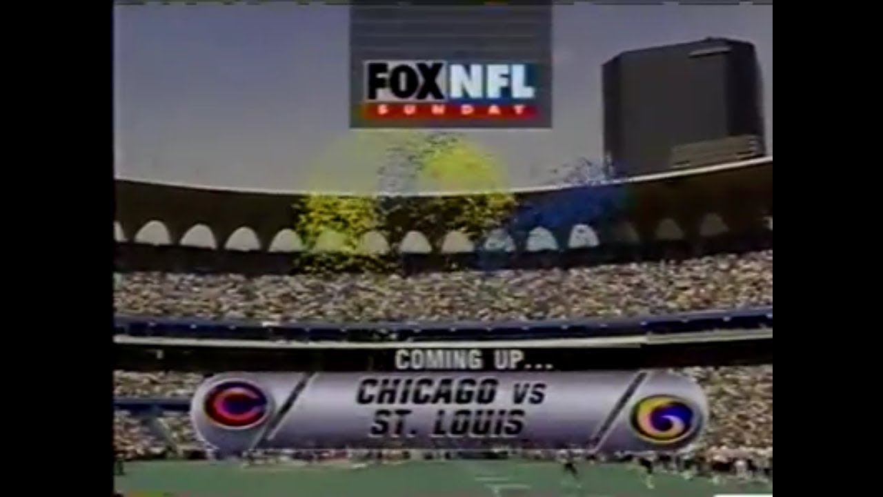 1995-09-24 Chicago Bears vs St. Louis Rams - YouTube