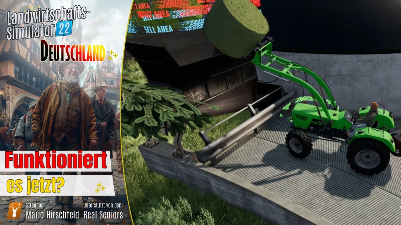 Deutschland #5: Funktioniert die Mission jetzt??? // LS22 Map - YouTube