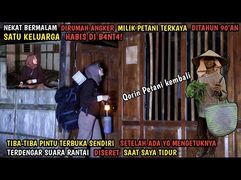 SOLO CAMPING HORROR : NEKAT BERMALAM DIRUMAH ANGKER BEKAS PETANI DI B4NT4! - BANYAK BANGET GANGGUAN