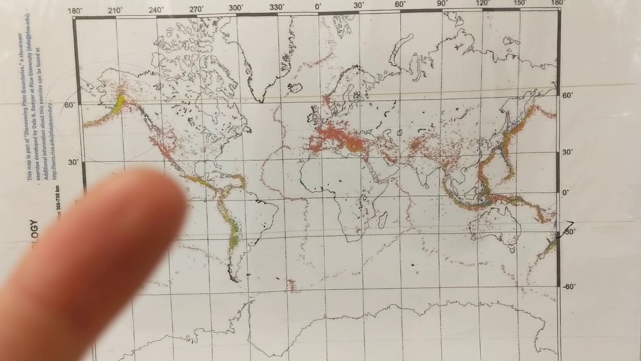 Seismology map 2020 - YouTube