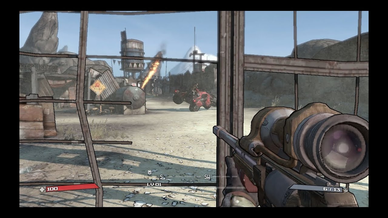 Borderlands Walkthrough - Episode 1 - Intro and The First Mission - YouTube