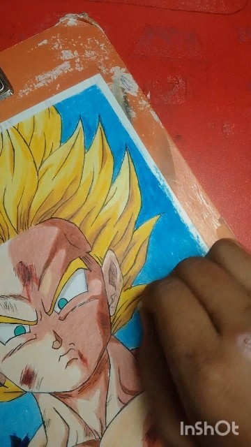 Ultimate form 🔥 in Cell Saga drawing|| name in comment #shorts - YouTube