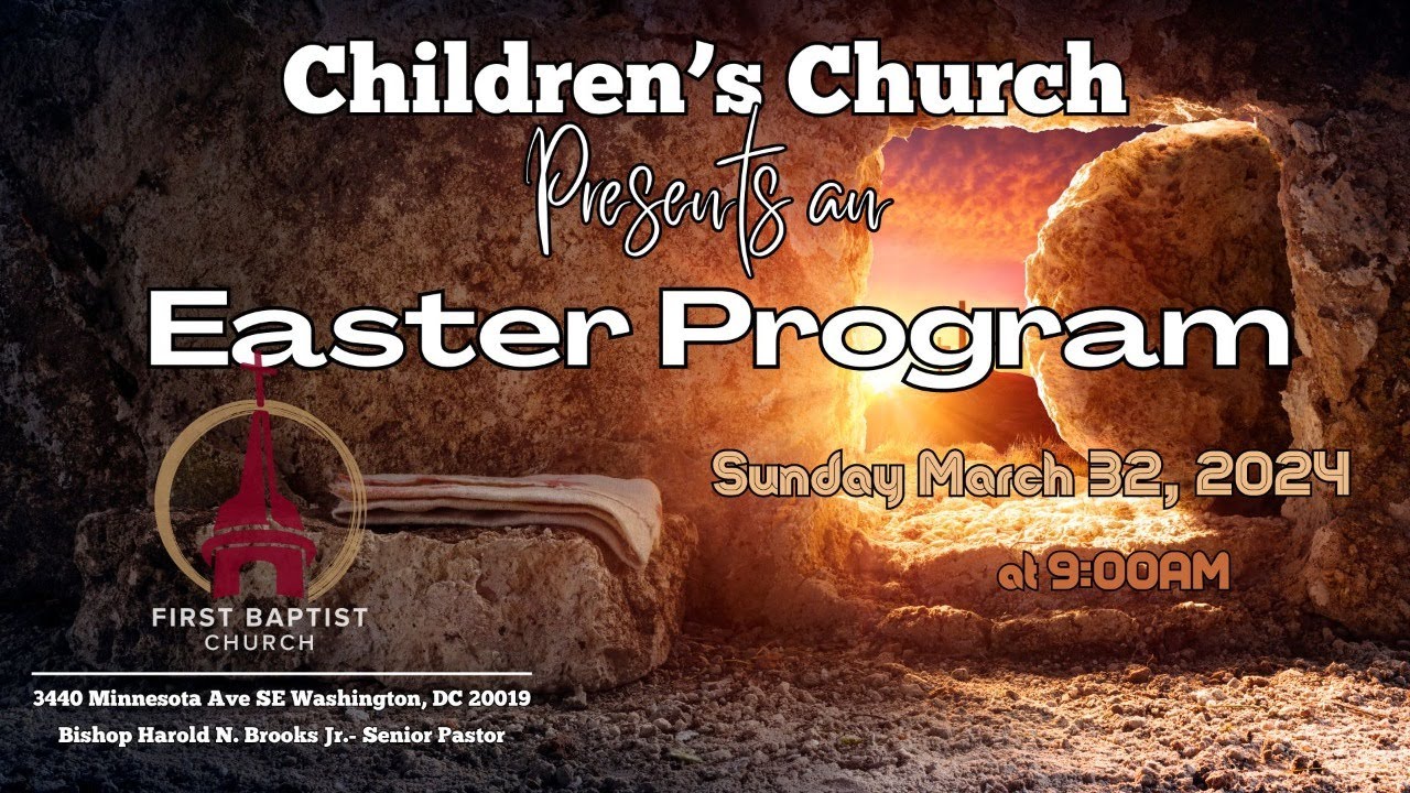 Children's Church: Easter Program - YouTube