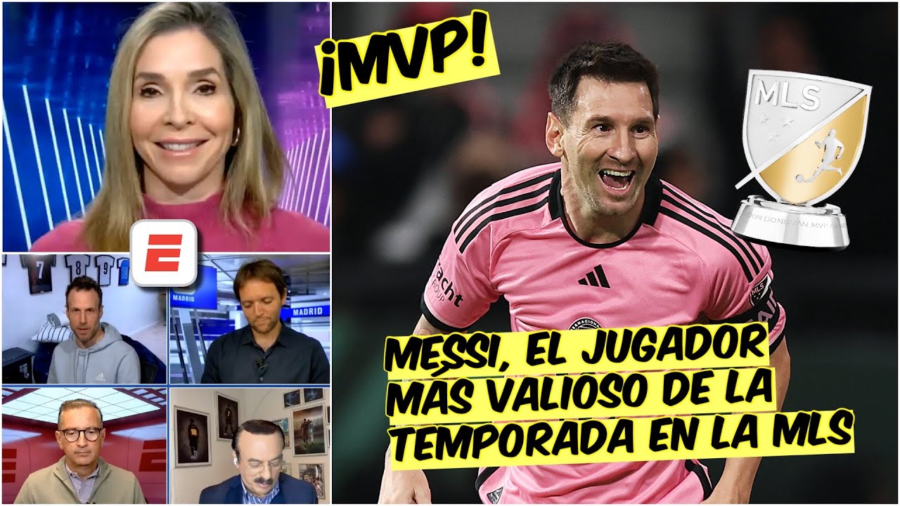 Lionel Messi MLS MVP. Leo ganó el JUGADOR MÁS VALIOSO de la temporada ...