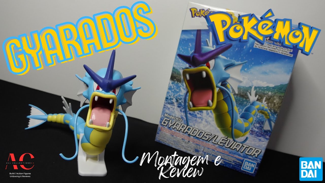 GYARADOS Pokémon BANDAI [Model Kit] Montagem e Review BR - YouTube