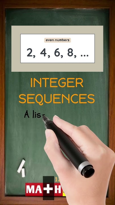 What is an Integer Sequence in Math? | Math Dictionary | MATHalino123 - YouTube