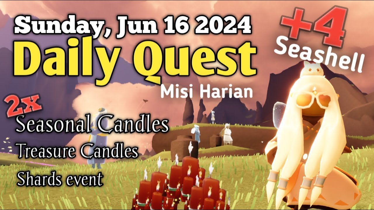 Sky Daily Quest today - Vault of Knowledge 16 Jun 2024 | Sky Children ...