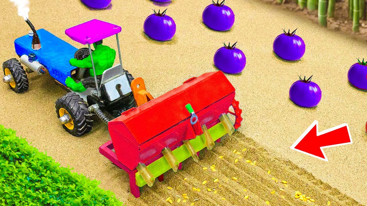 Diy tractor science project – building a mini plough machine with cage ...
