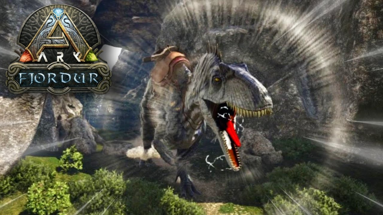 DINO IZ PAKLA - Acrocanthosaurus ∣ ARK Survival Evolved (Fjordur) EP35 ...