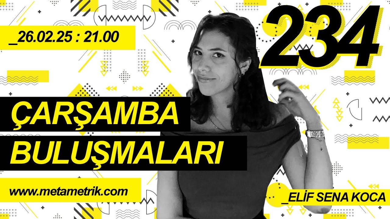 Gözü Kapalı Algı | Elif Sena Koca: Metametrik Çarşamba Buluşmaları 234 ...