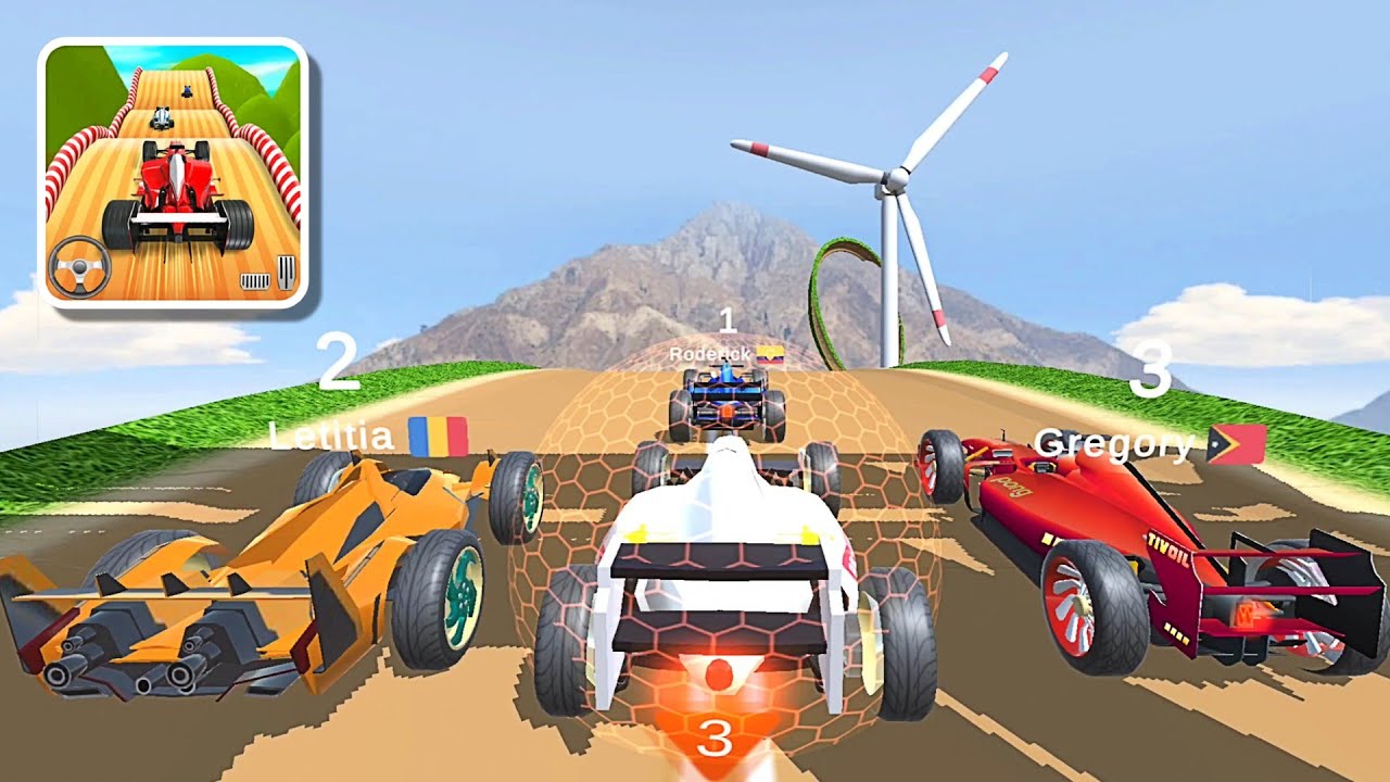 Formula Race Car Racing Gameplay Levels 36 to 40 Landscape Mode - YouTube