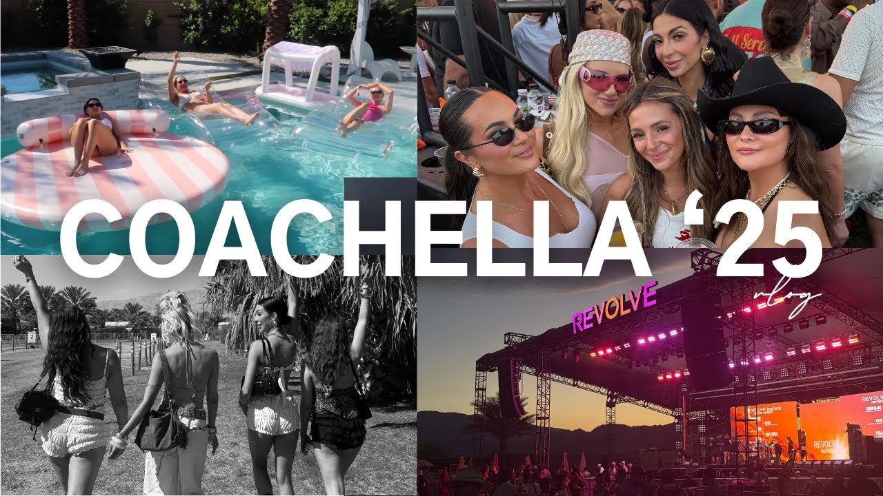 Coachella Vlog | 818 Post, Revolve Fest, & Gretzie's Viral Scrambled ...