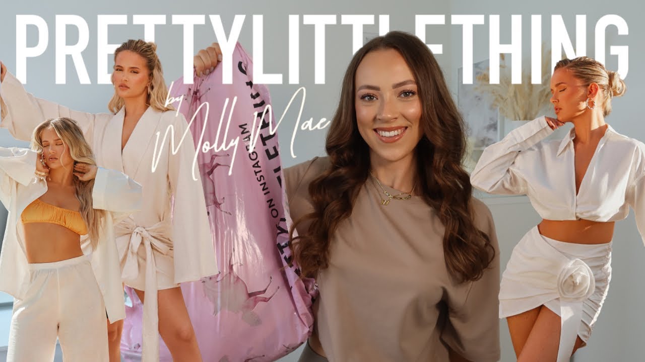 PRETTY LITTLE THING X MOLLY MAE HAUL | trying the new French Riviera ...