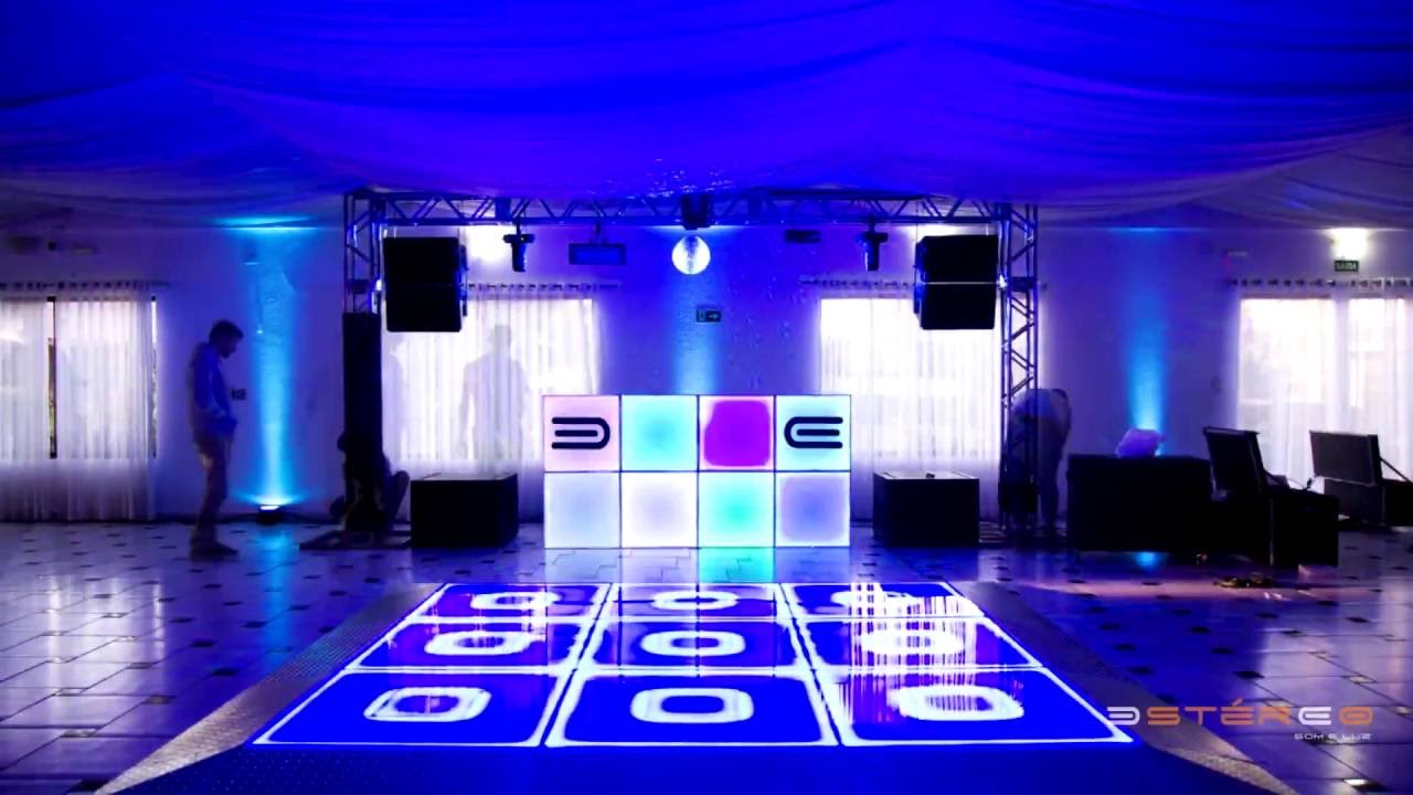 DJ Som e Luz Curitiba - Pista de Dança LED - YouTube