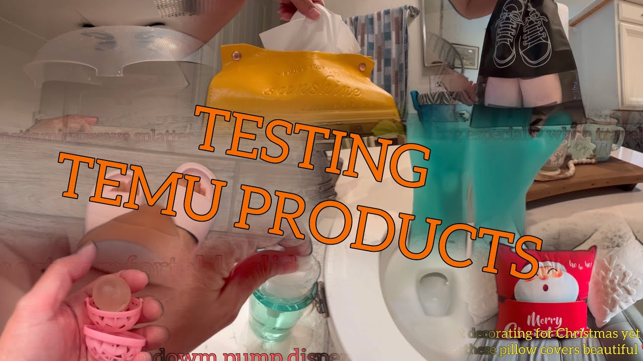 TESTING AND TRYING SOME TEMU HOME PRODUCTS | HONEST REVIEW | CHECK IT ...
