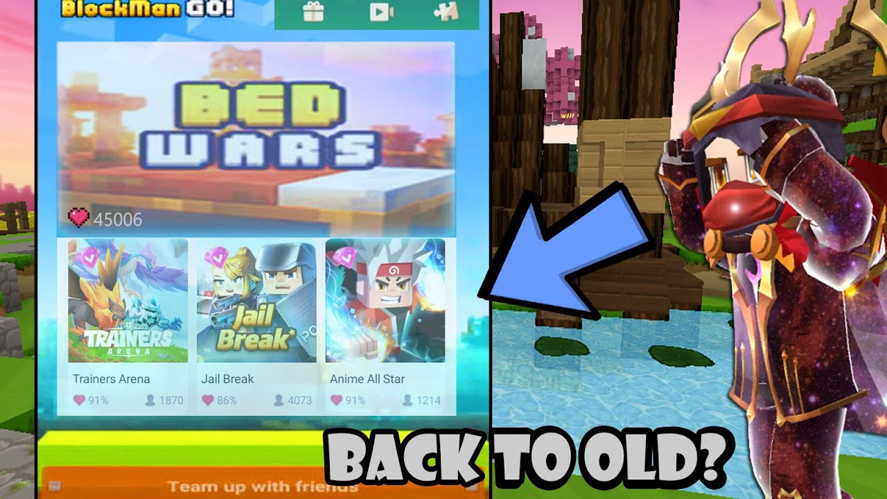 Old Blockman Go Is Back ?! | New Update - YouTube