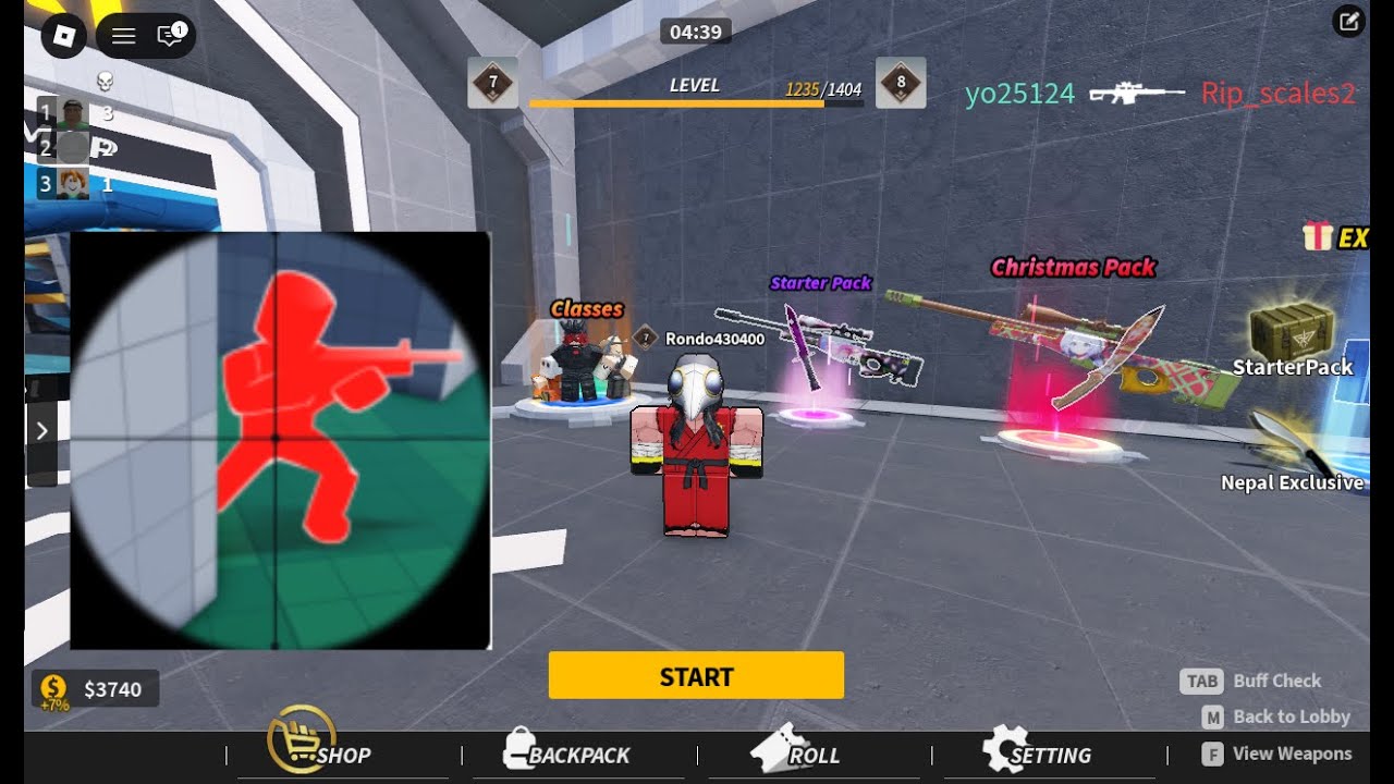 Fate Trigger 🔫 (Classes) Gameplay - Roblox - YouTube