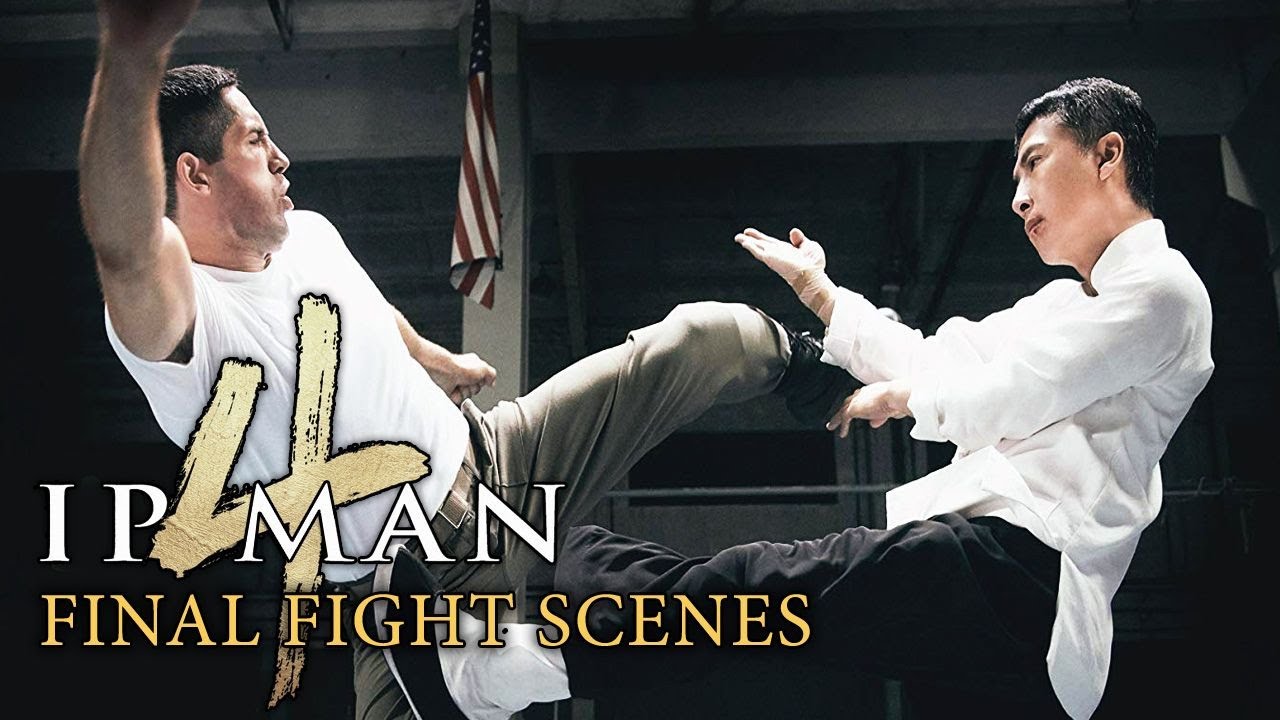 IP MAN defeats racist US Marine Geddes in final fight scene | IP Man 4 ...