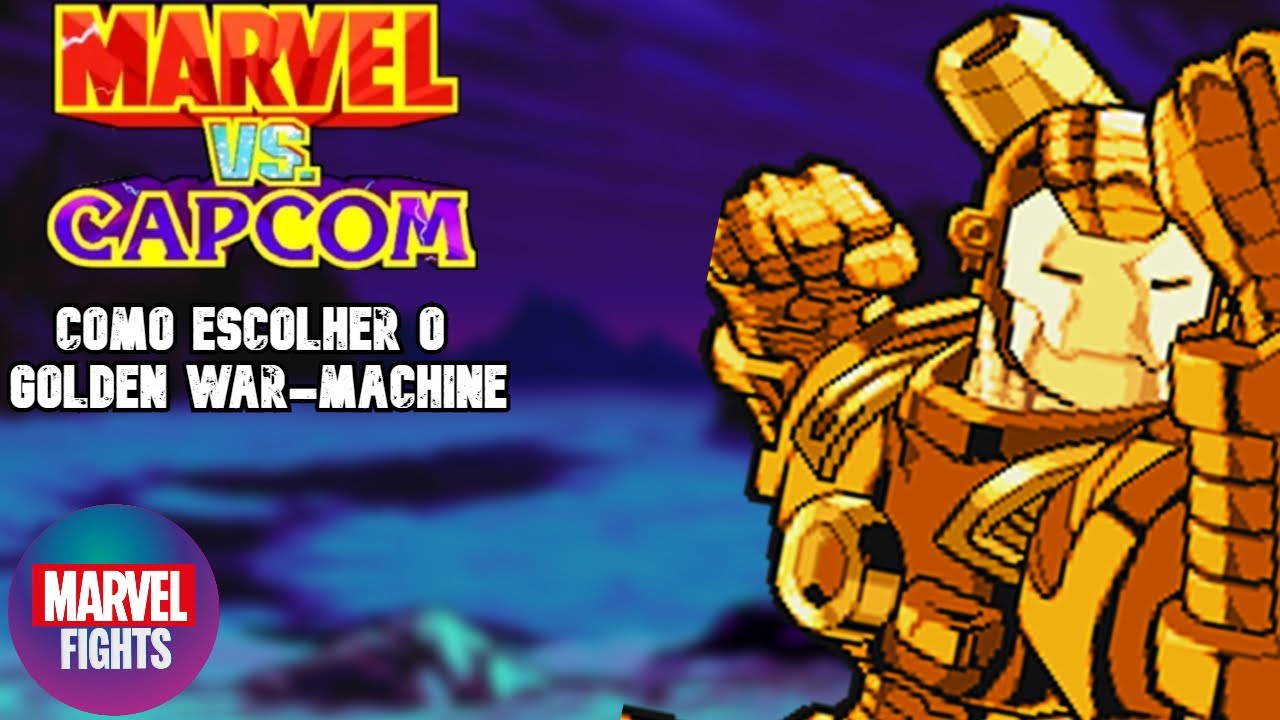 Tutorial - Como escolher o Golden War-Machine no Marvel Vs. Capcom ...