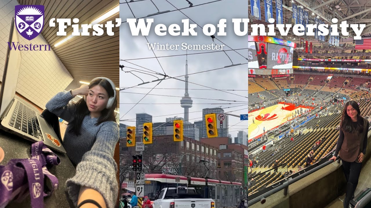 'First Week' of University | Western University | First NBA Game ...