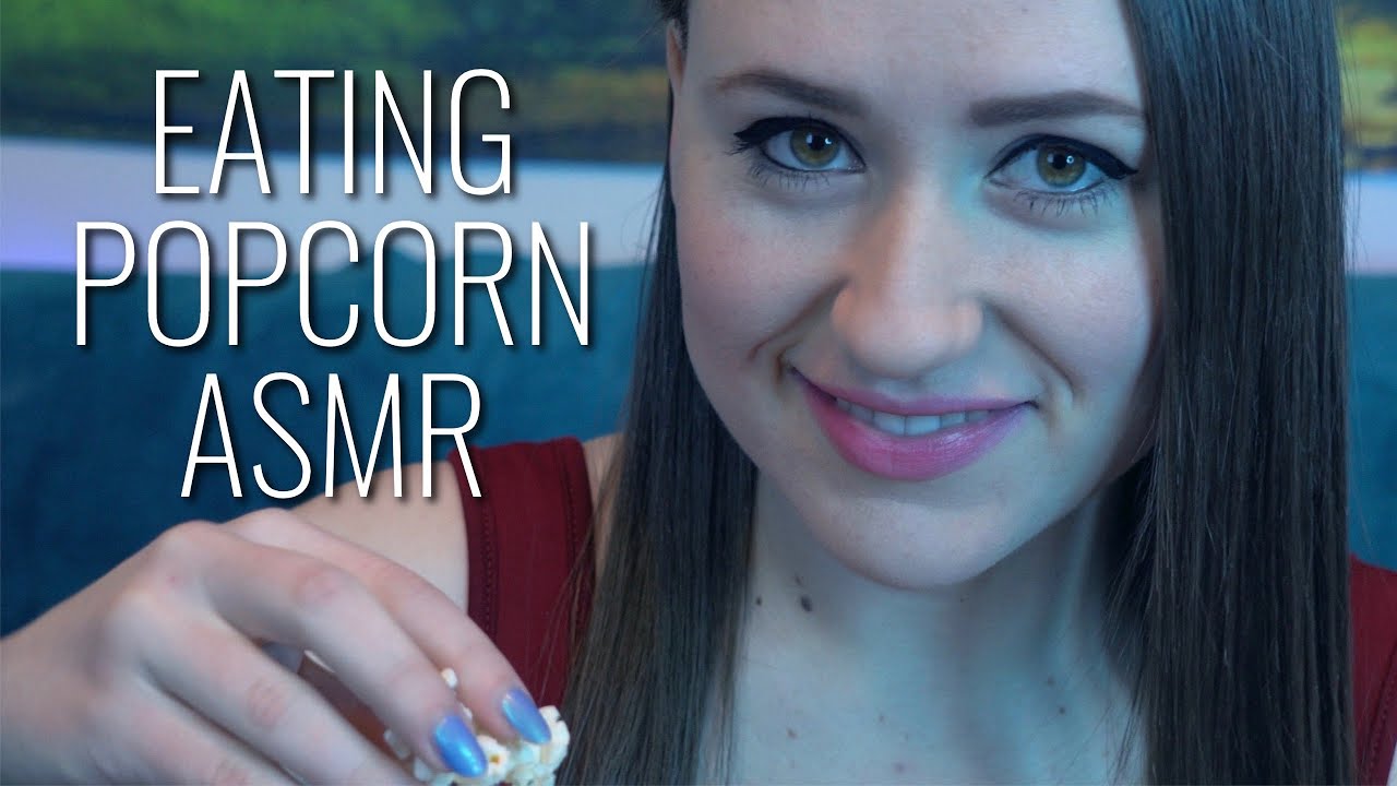 EATING POPCORN ASMR - YouTube