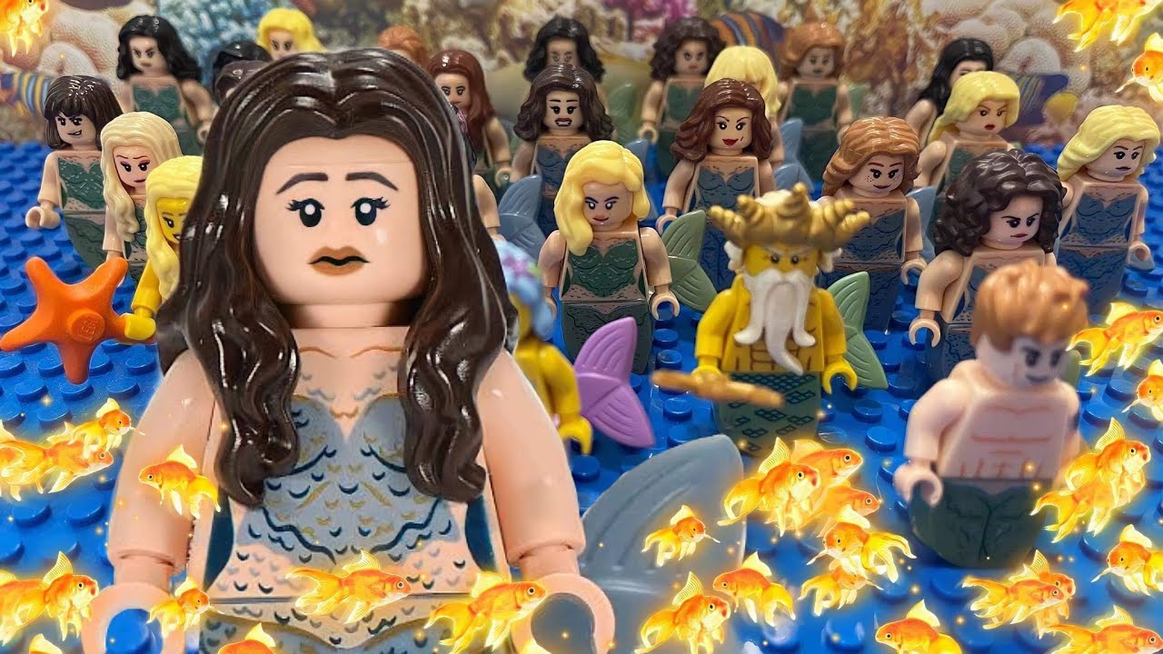 Lego Merpeople Minifigures Build | Mermaids and Mermen Collection - YouTube