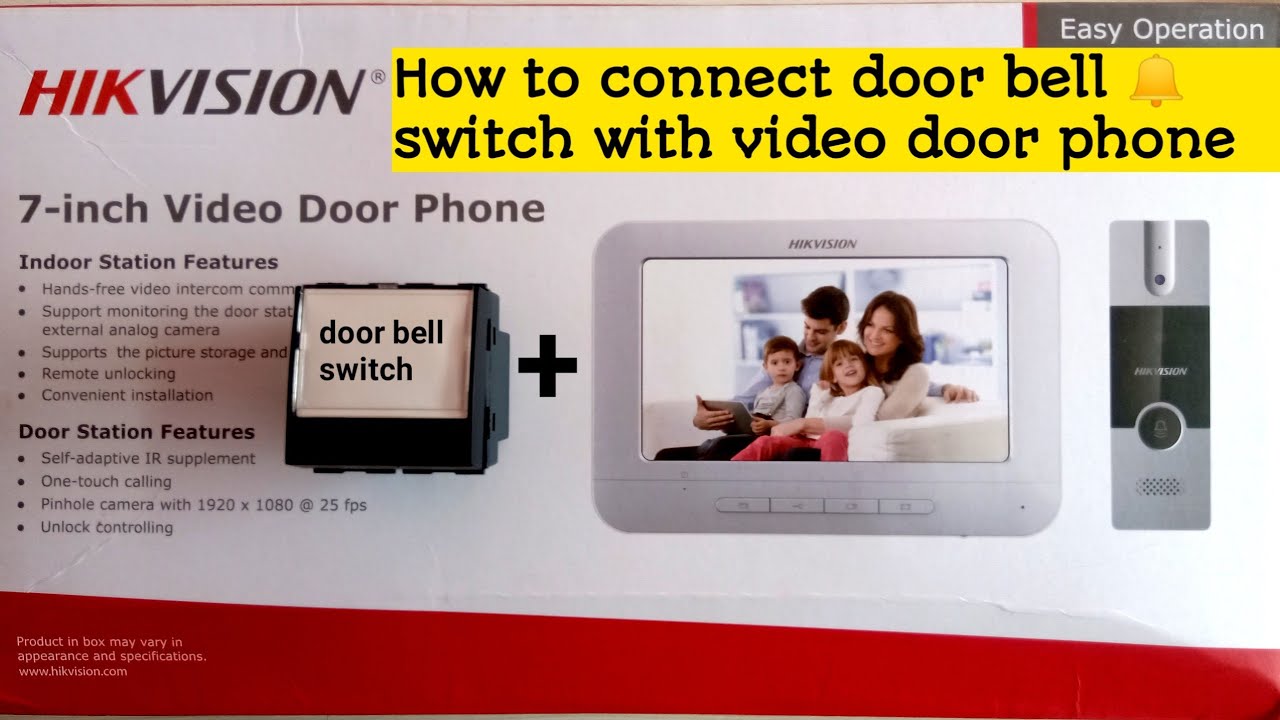 How to connect outdoor door bell switch with hikvision VDP | Hikvision ...