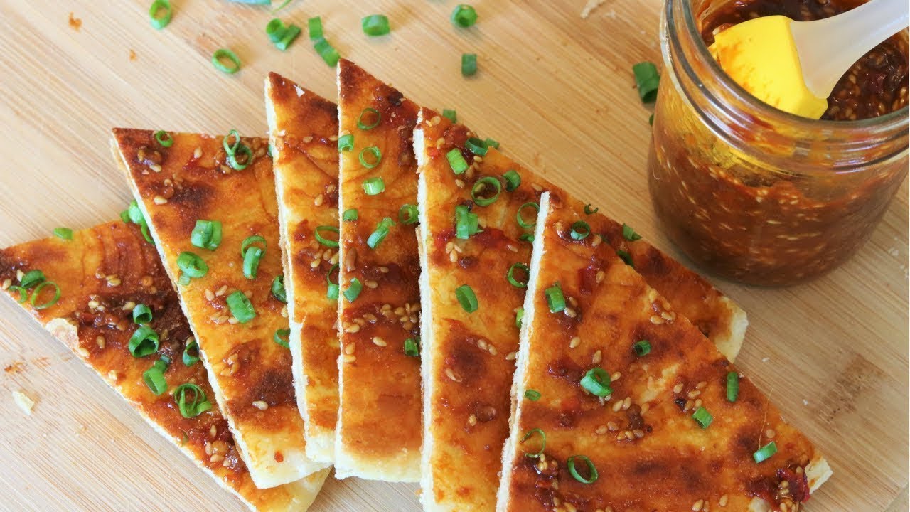Soy Flatbread Recipe - YouTube