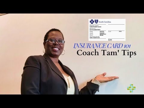 Coach Tam' Medical Billing & Coding Tips+ Reading Insurance Card+ Down ...
