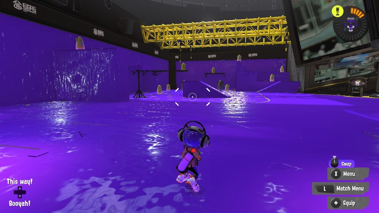 I was bored so I painted the entire Splatoon 3 lobby - YouTube