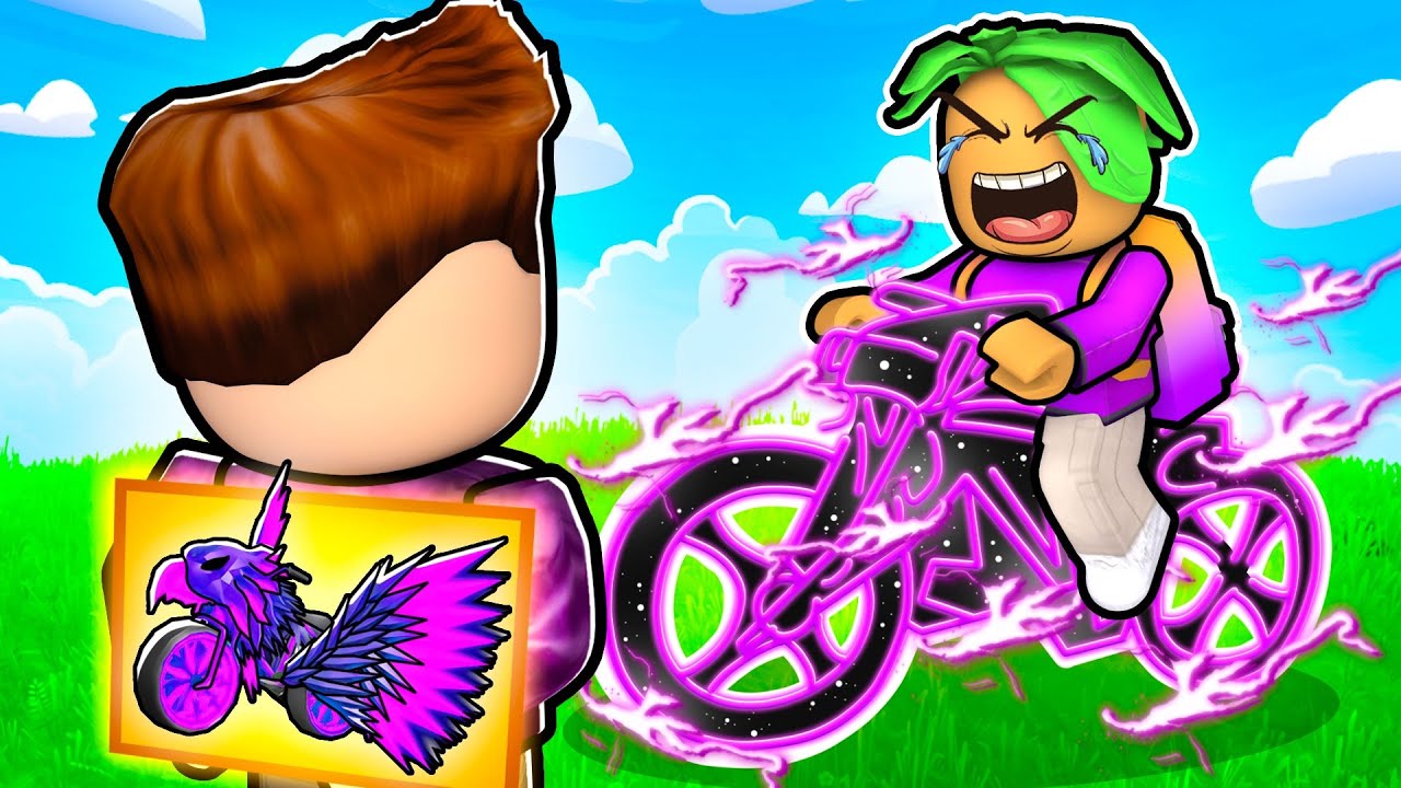 Ich Tue So ein NOOB zu sein in Roblox BIKE OBBY, Dann Benutze Ich ein € ...