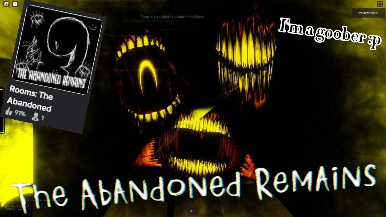 I Accidentally BROKE This Rooms Game? | Rooms: The Abandoned Remains ...