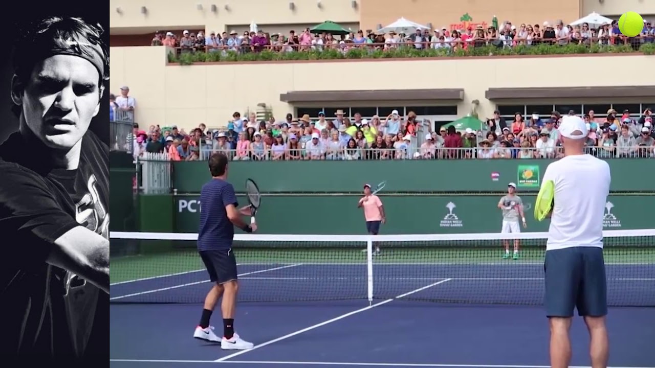 Tennis Training Roger Federer - YouTube