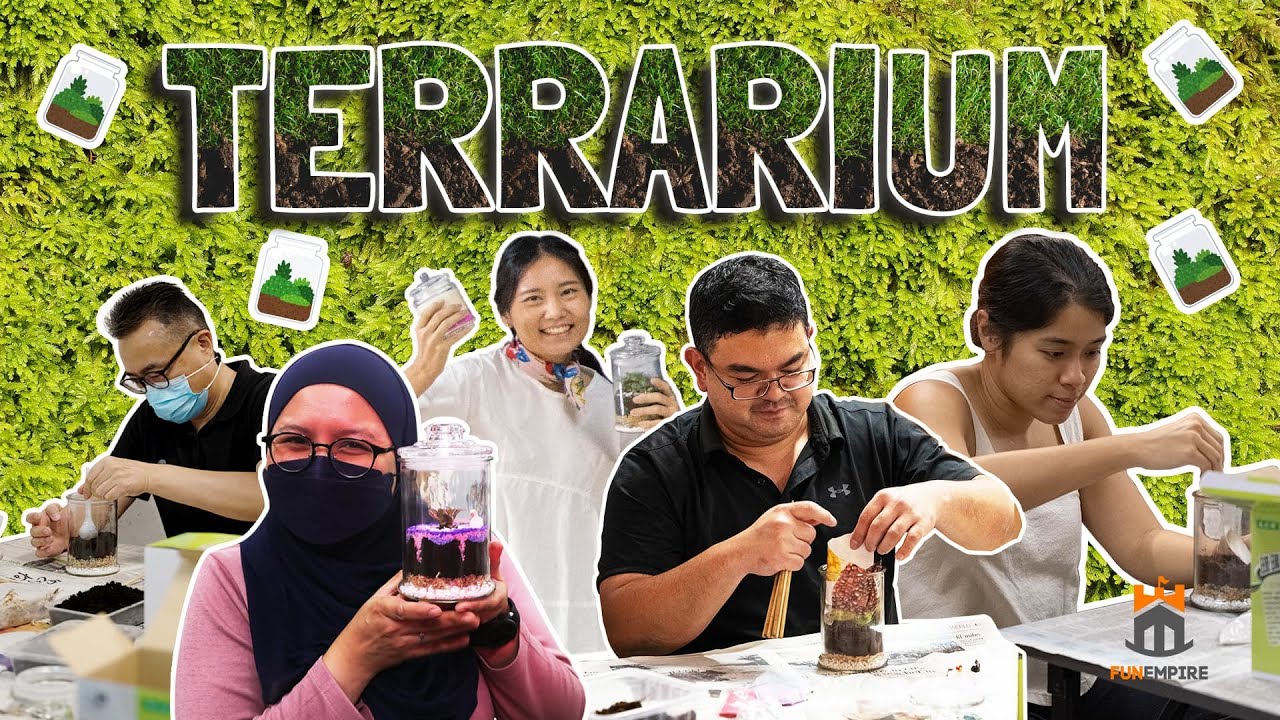 Making Terrarium in Singapore | FunEmpire Workshops - YouTube