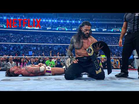 Roman Reigns defeats CM Punk to claim World Heavyweight Championship | WWE WrestleMania 42 | 4/19/26